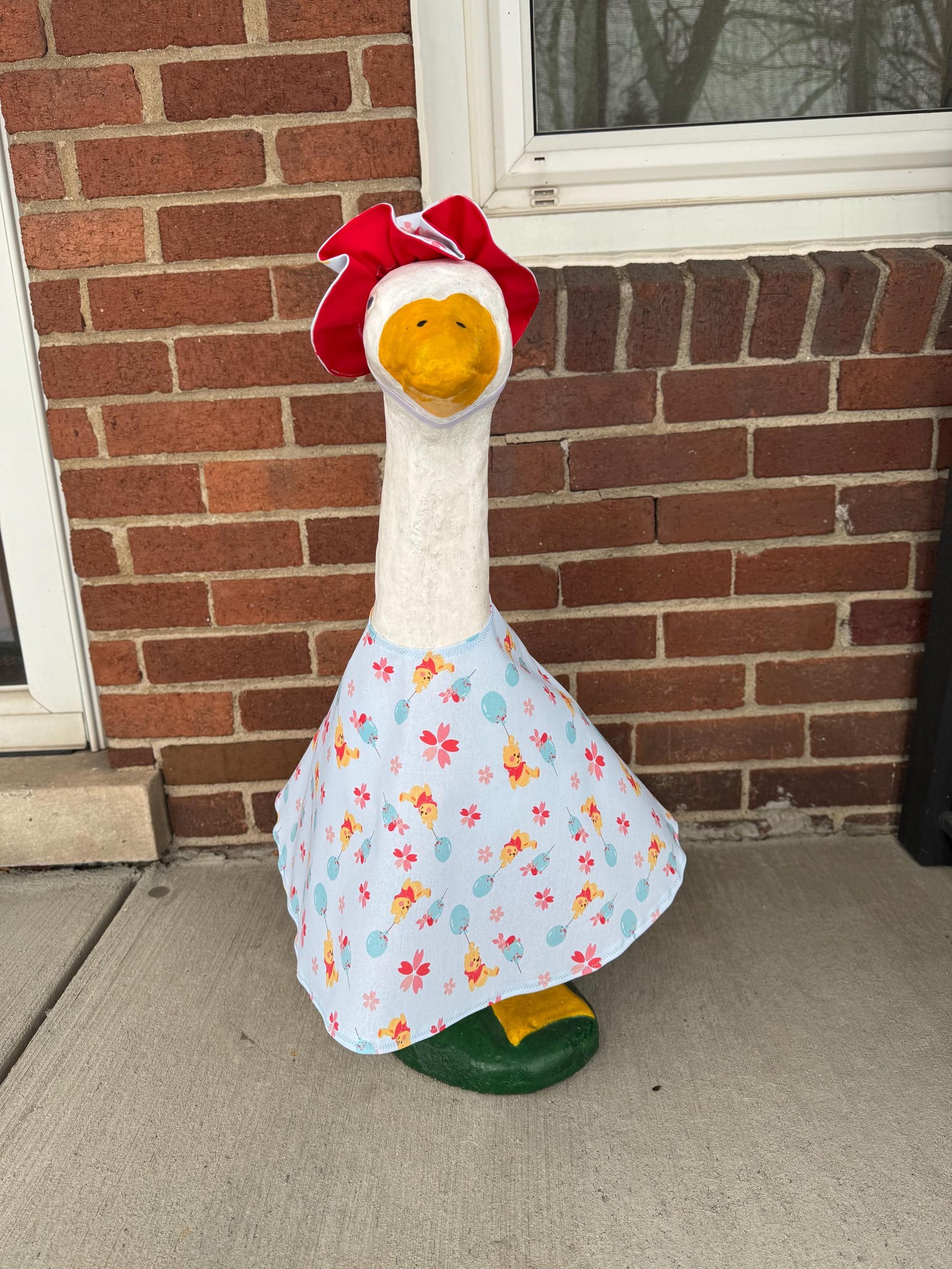 Winnie the Pooh Porch Goose Outfit. Fits 23-26 Inch Goose. - Etsy