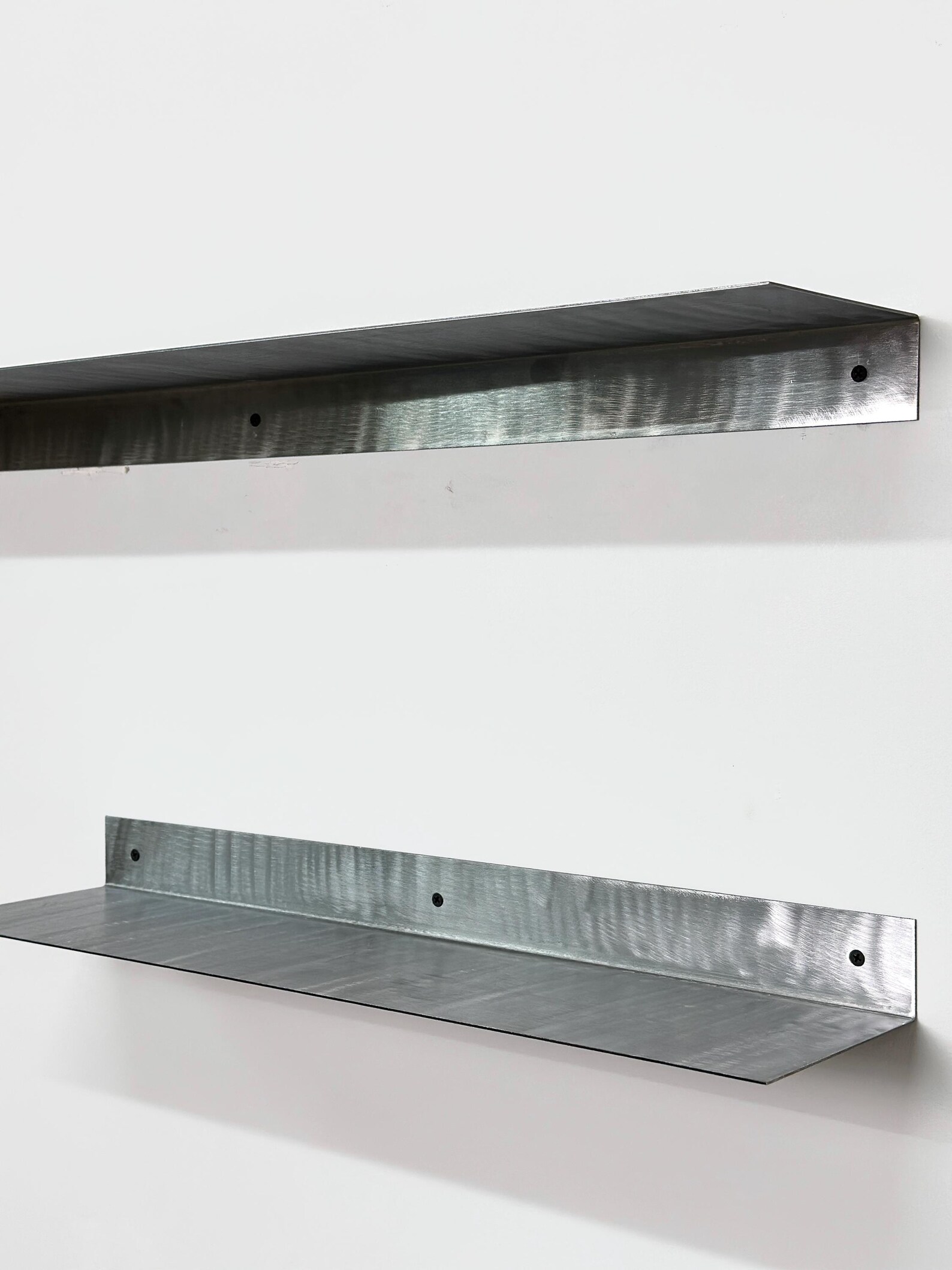 Metal Wall Shelf – Custom Size Floating Shelf – Industrial Metal Shelf ...