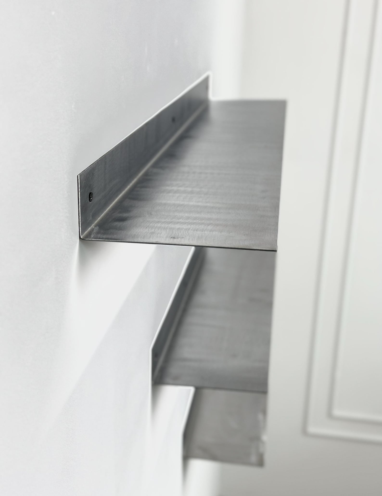 Metal Wall Shelf – Custom Size Floating Shelf – Industrial Metal Shelf ...
