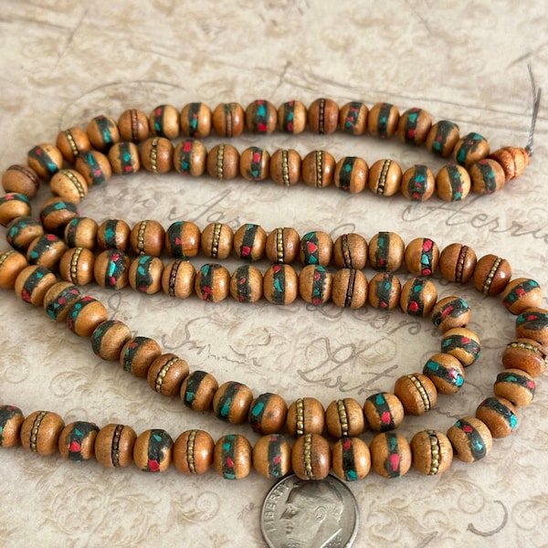 Inlaid Beads - Etsy