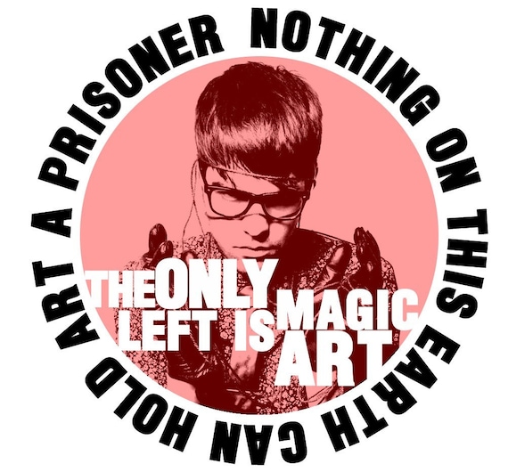 Items similar to The Only Magic Left is Art 3x3 Stickers (pack of ten ...