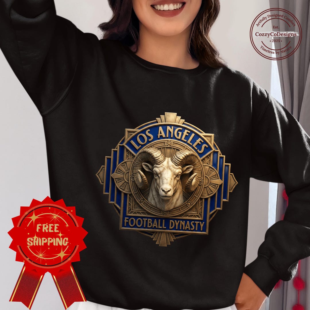 Los Angeles Football Shirt, Game Day Fan Apparel - Etsy