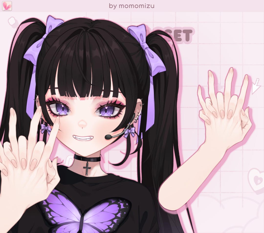 Free Bonus Asset Included) Hold My Hand~ Vtuber Hand Asset – 5 ...