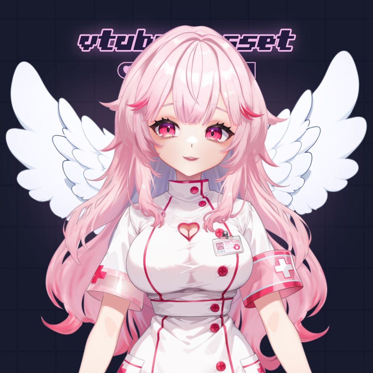 Reactive Angel Wings for Vtube Studio - 3 Wing Sets & 5 Color Presets ...