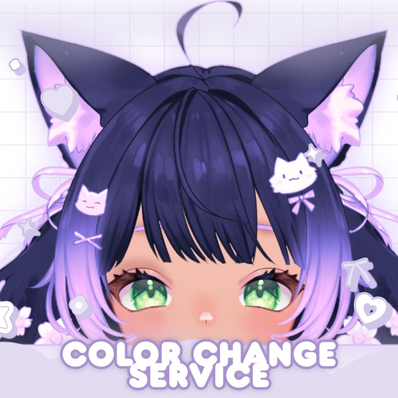 Customizable Vtuber Model by Suiika for Free - Etsy