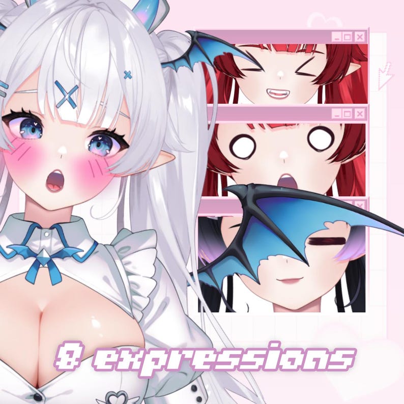 Free-ish for a Limited Time!vena the Succubus Nurse Vtuber Model | Full Body & Customizable ...