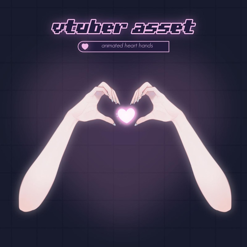 Vtuber Hand Asset Set - Etsy