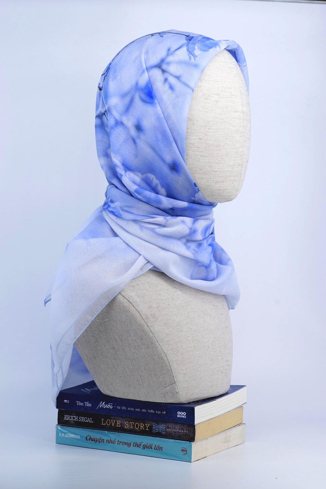 Elegant Cotton Hijabs 110x110 Cm for Casual Wear, Weddings & Special ...