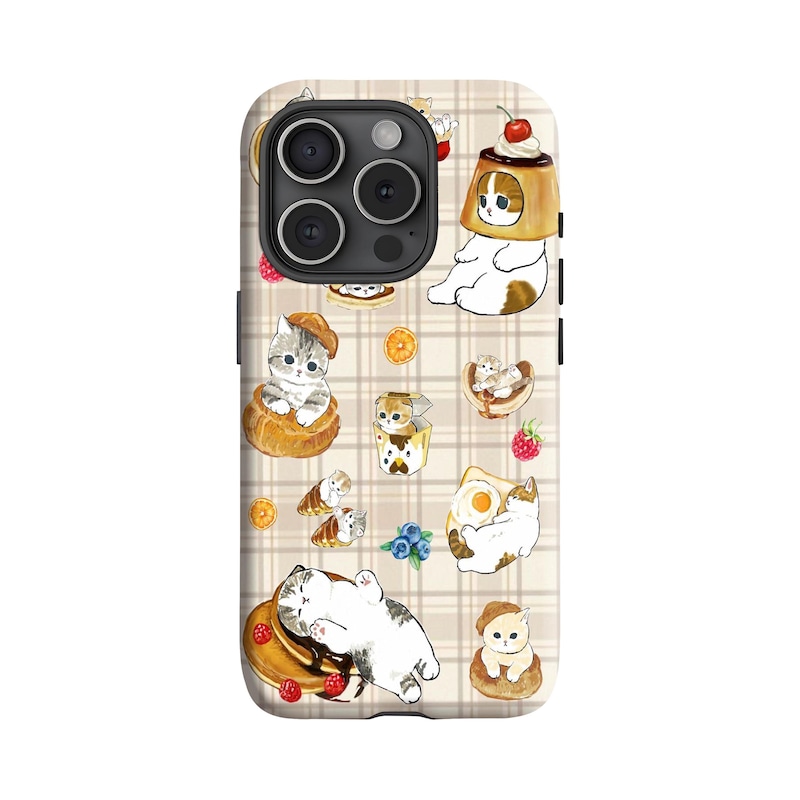 Cute Cat Phone Case - Etsy