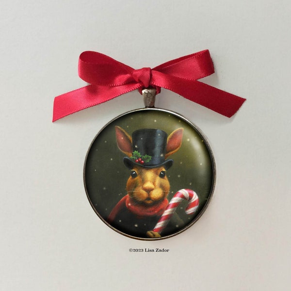 Rabbit Ornament - Etsy