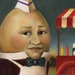 Retro Food Print - Egg Man Print - Kitchen Print - Anthropomorphic Food ...