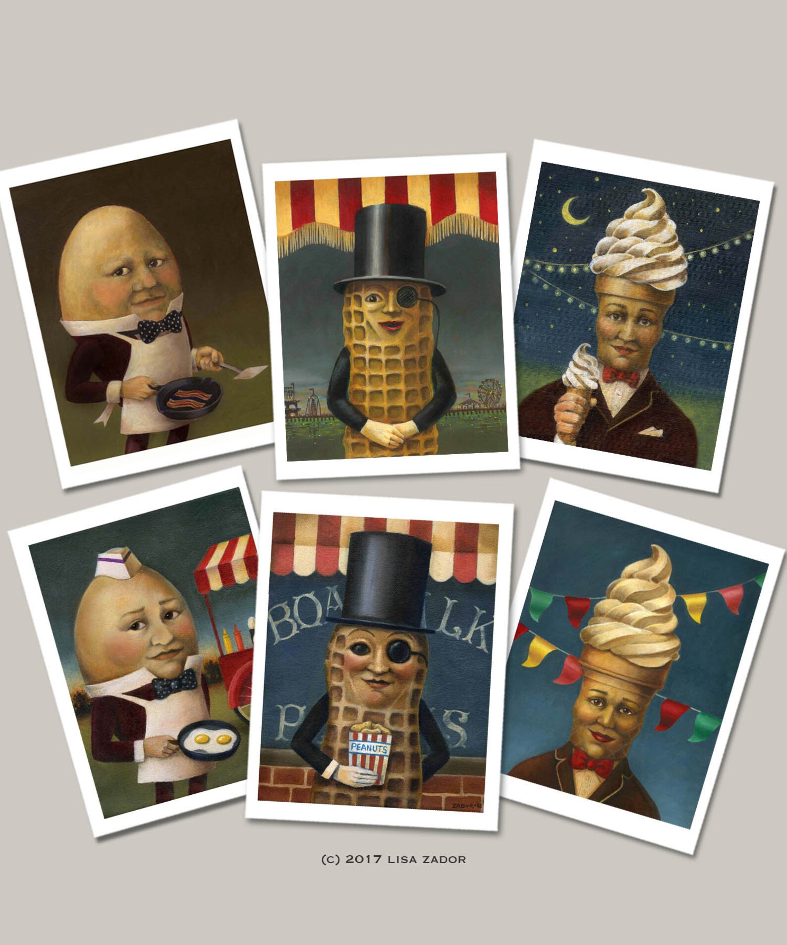 Mr Peanut Portrait, Mr Peanut Print, Retro Food Icon, Vintage, Atlantic ...