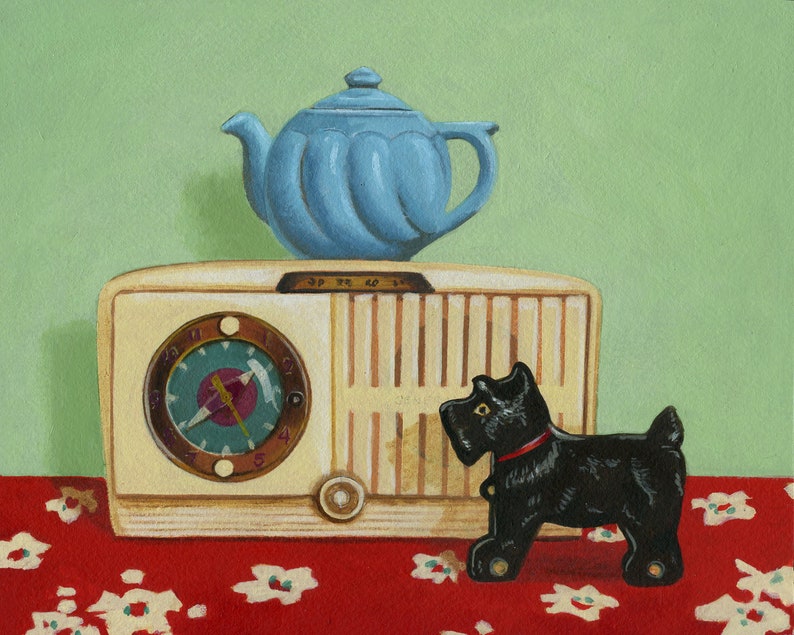 Vintage Alarm Clock Cards Retro Kitchen Notecards Retro - Etsy