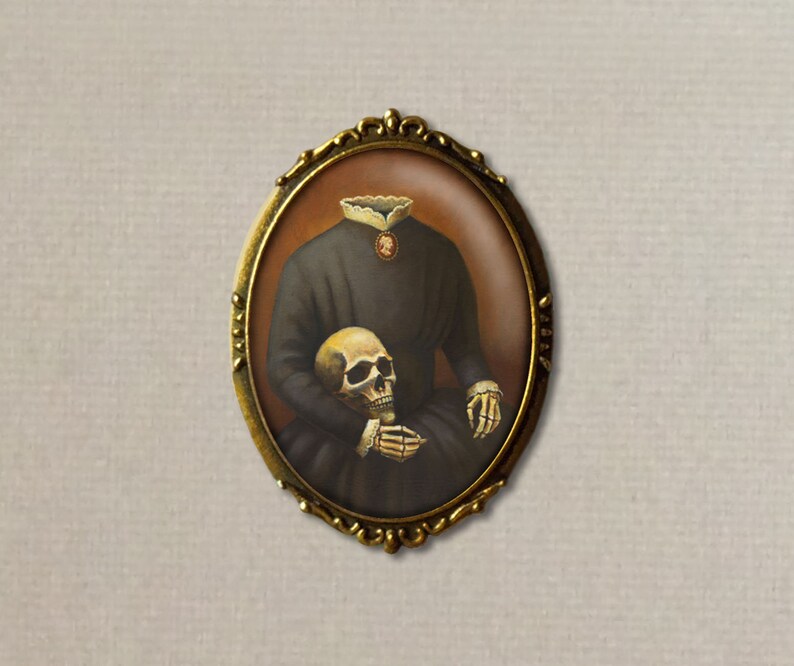 Headless Child Print - Halloween Skull Print - Victorian Gothic ...