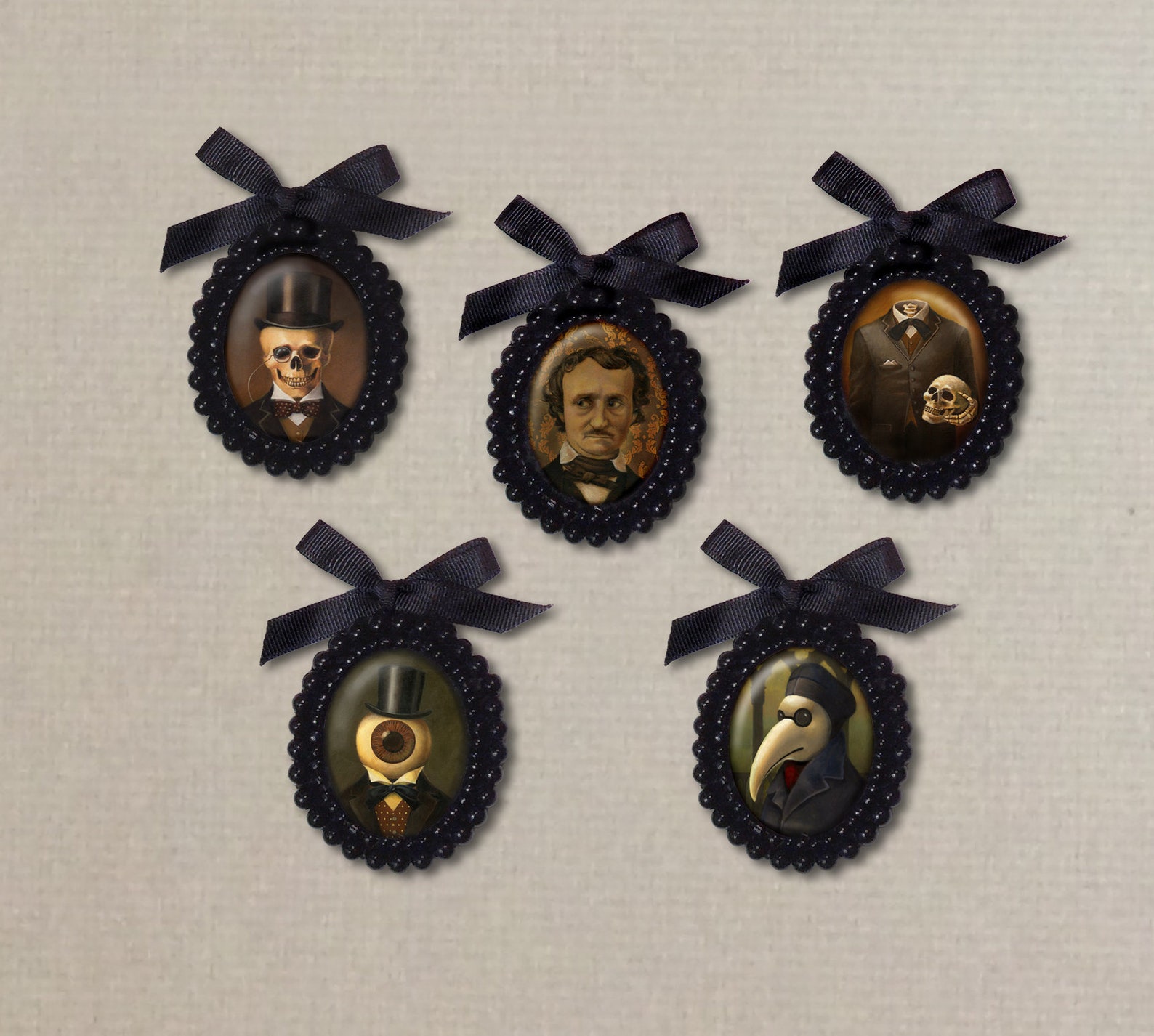 Headless Child Print Halloween Skull Print Victorian - Etsy