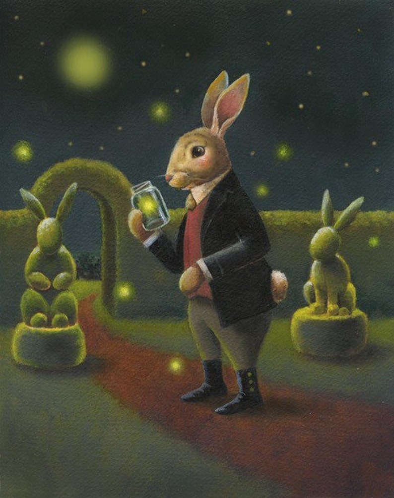 Bear Beekeeper Print Bear Portrait Summer Print - Etsy