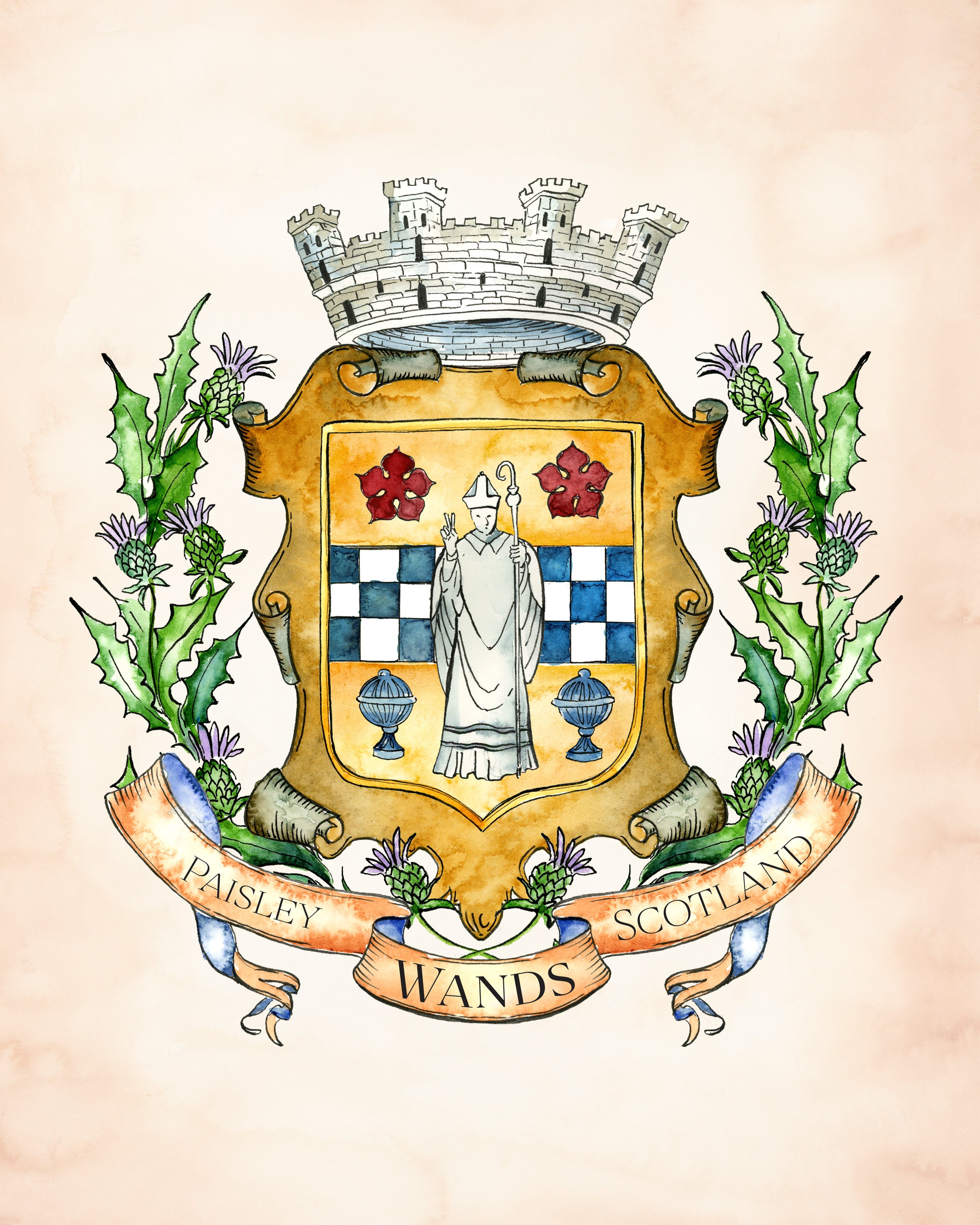 create-your-own-custom-family-crest-custom-coat-of-arms-etsy