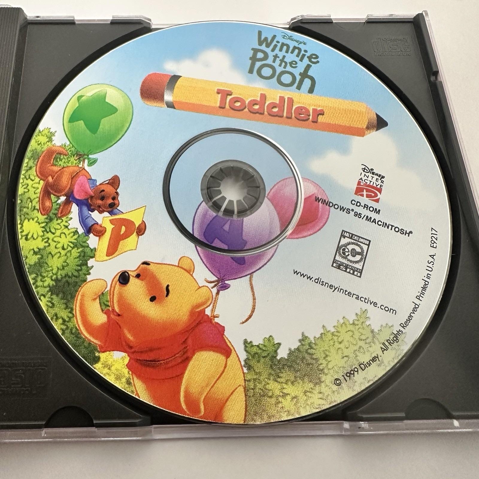 Disney's Winnie the Pooh Toddler PC CD-ROM Video Game Educational Kids ...