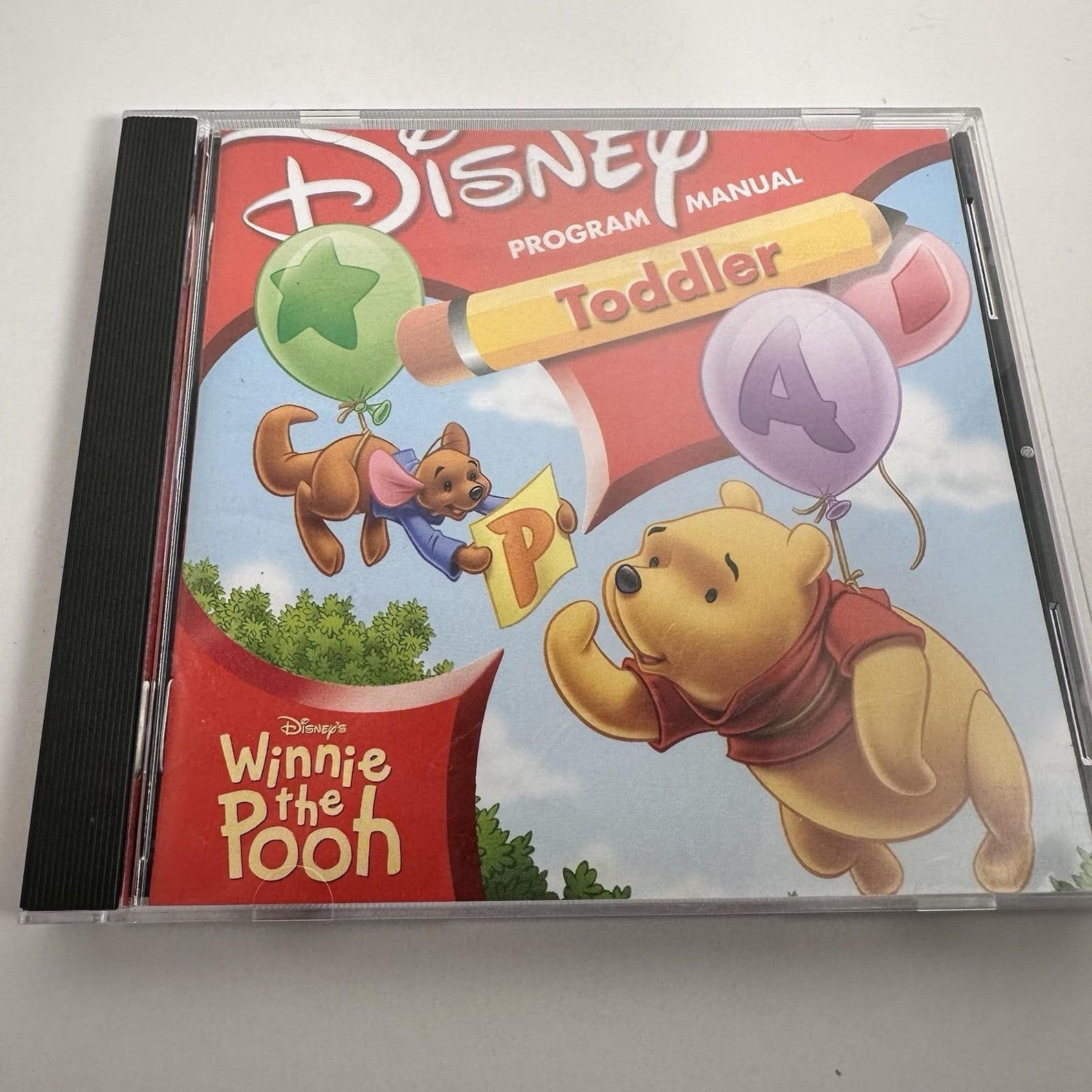 Disney's Winnie the Pooh Toddler PC CD-ROM Video Game Educational Kids ...