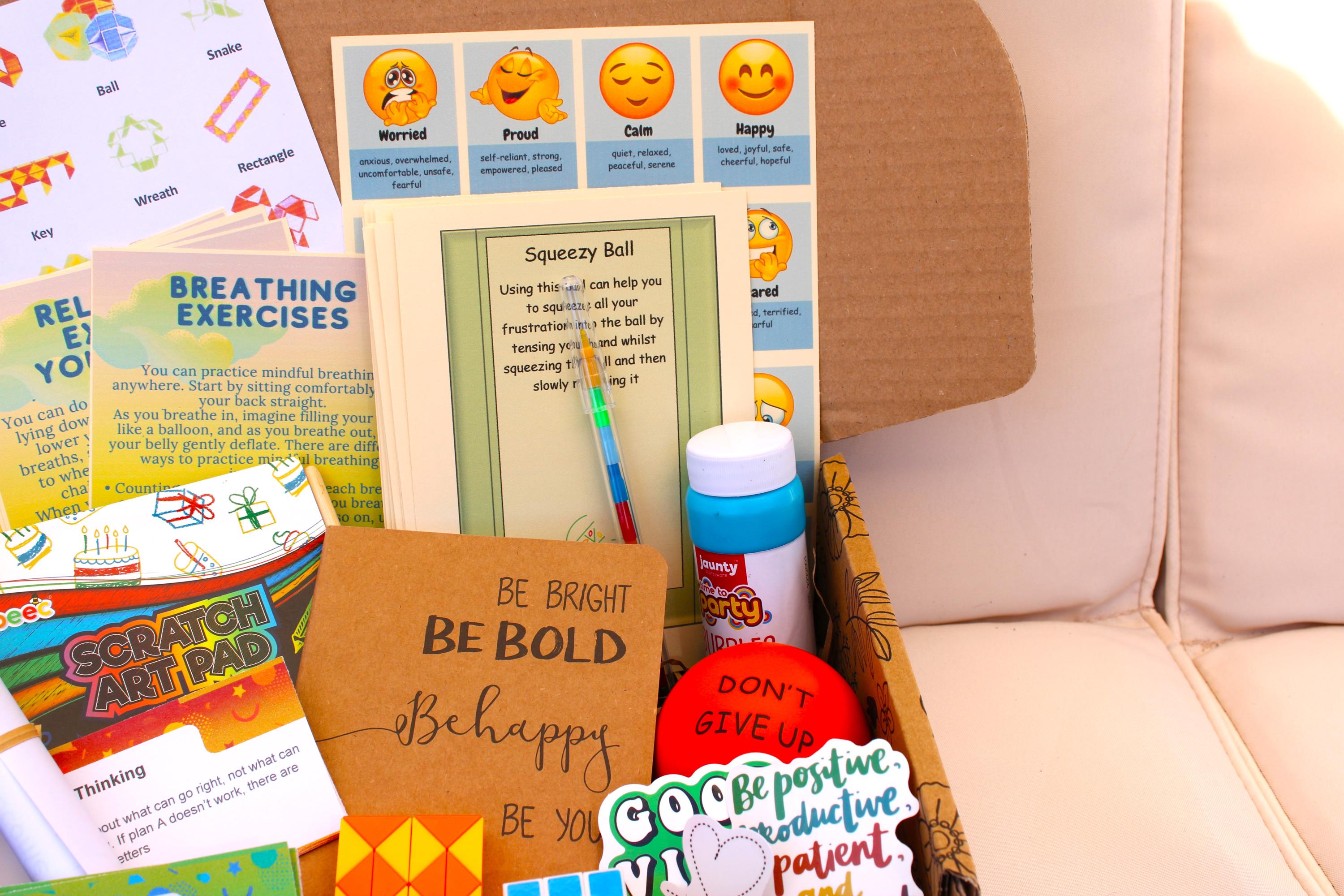 Emotional Calming Box for Children 8+ to Support With Feelings and ...