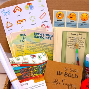 Emotional Calming Box for Children 8+ to Support With Feelings and ...