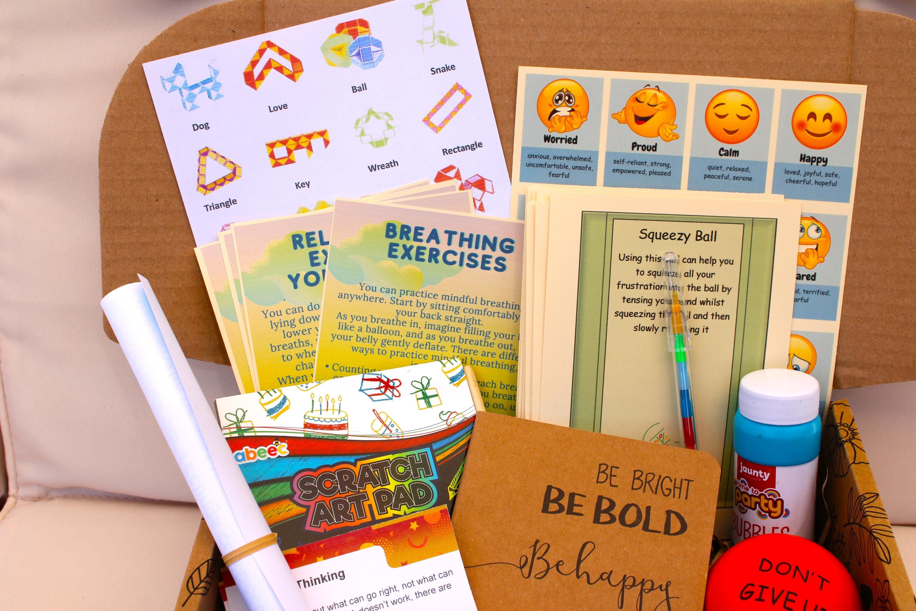 Emotional Calming Box for Children 8+ to Support With Feelings and ...
