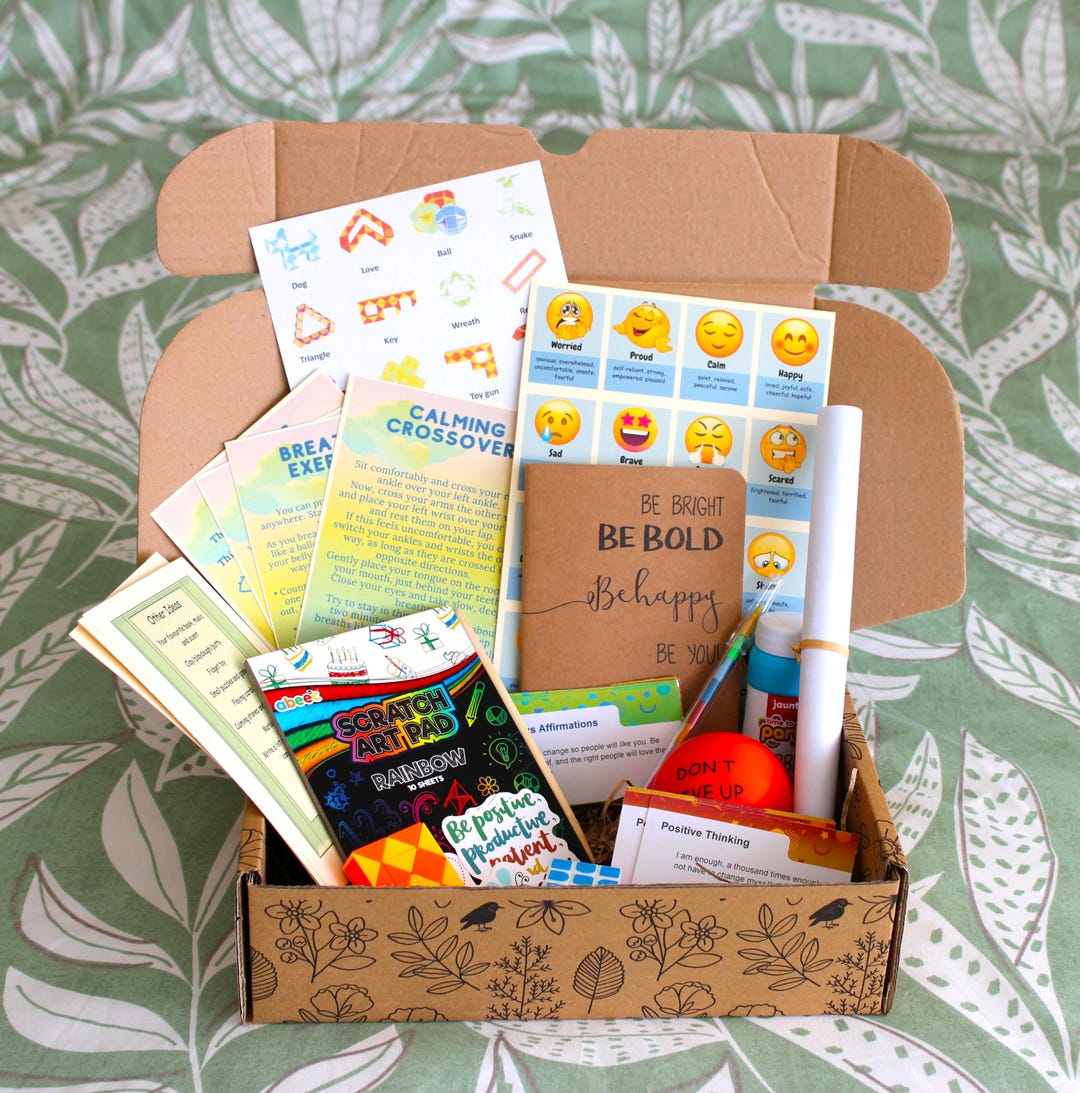 Emotional Calming Box for Children 8+ to Support With Feelings and ...