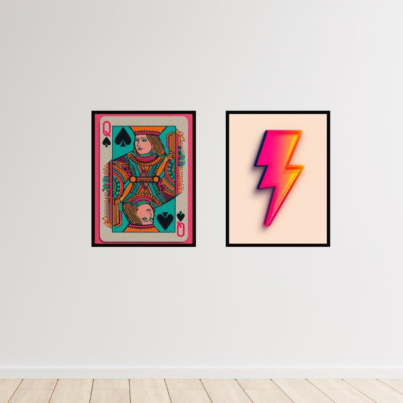 Dopamine Decor Gallery Wall Set | 38 Retro Preppy Prints (digital ...