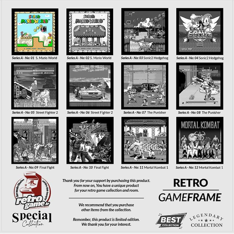 Retro Game Shadowbox Frame - Etsy
