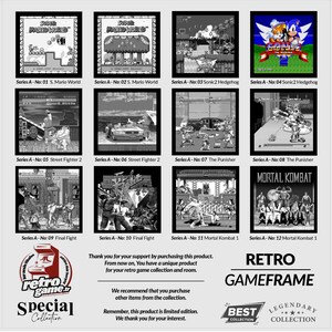 Retrogame Shadowbox Frame Sonic 2 - Etsy