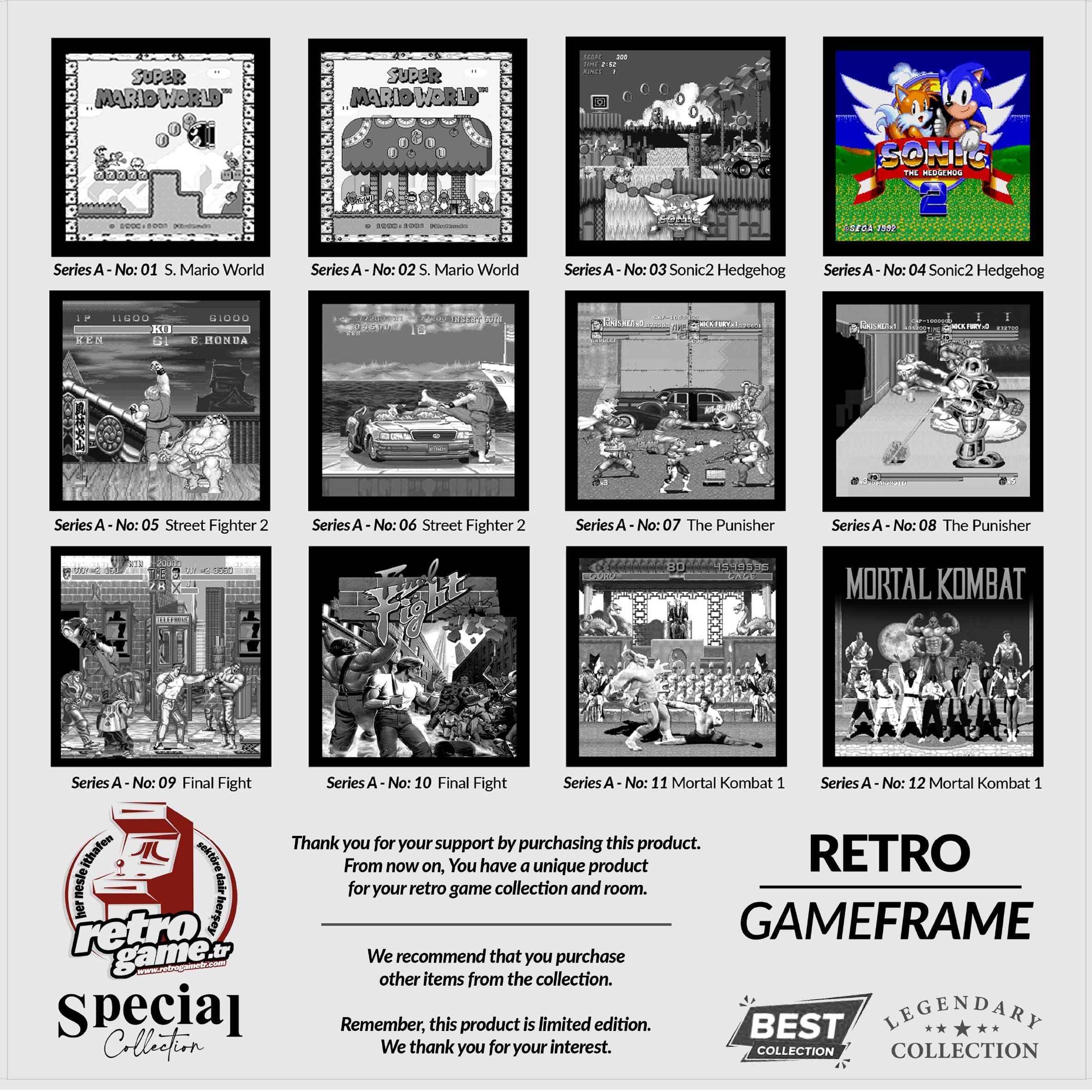 Retrogame Shadowbox Frame Sonic 2 - Etsy