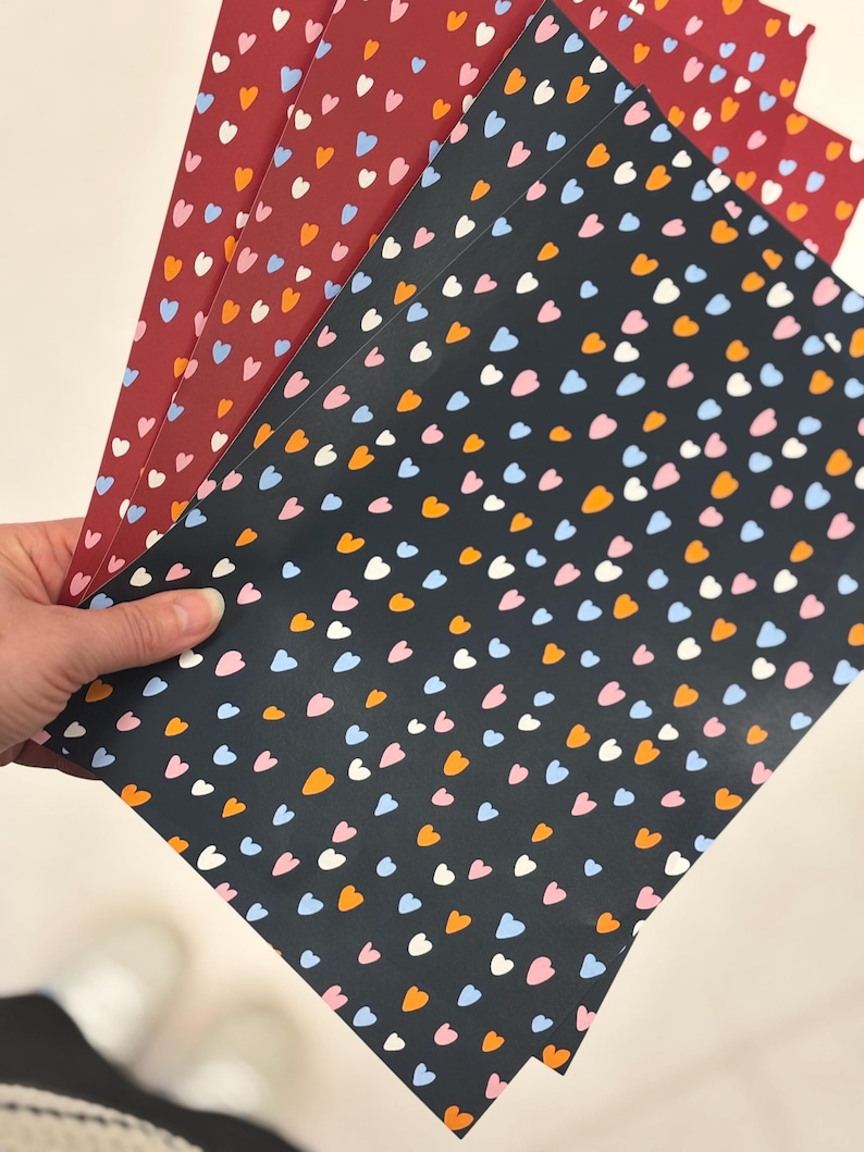 Seamless Tiny Hearts Background for Creative Projects: Modern Love ...