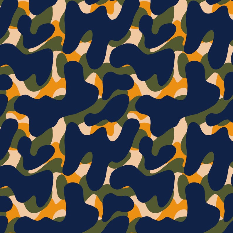 Camouflage Pattern Bundle Seamless Abstract Design for T-shirt SVG ...