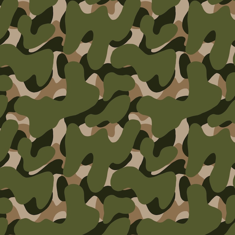 Camouflage Pattern Bundle Seamless Abstract Design for T-shirt SVG ...