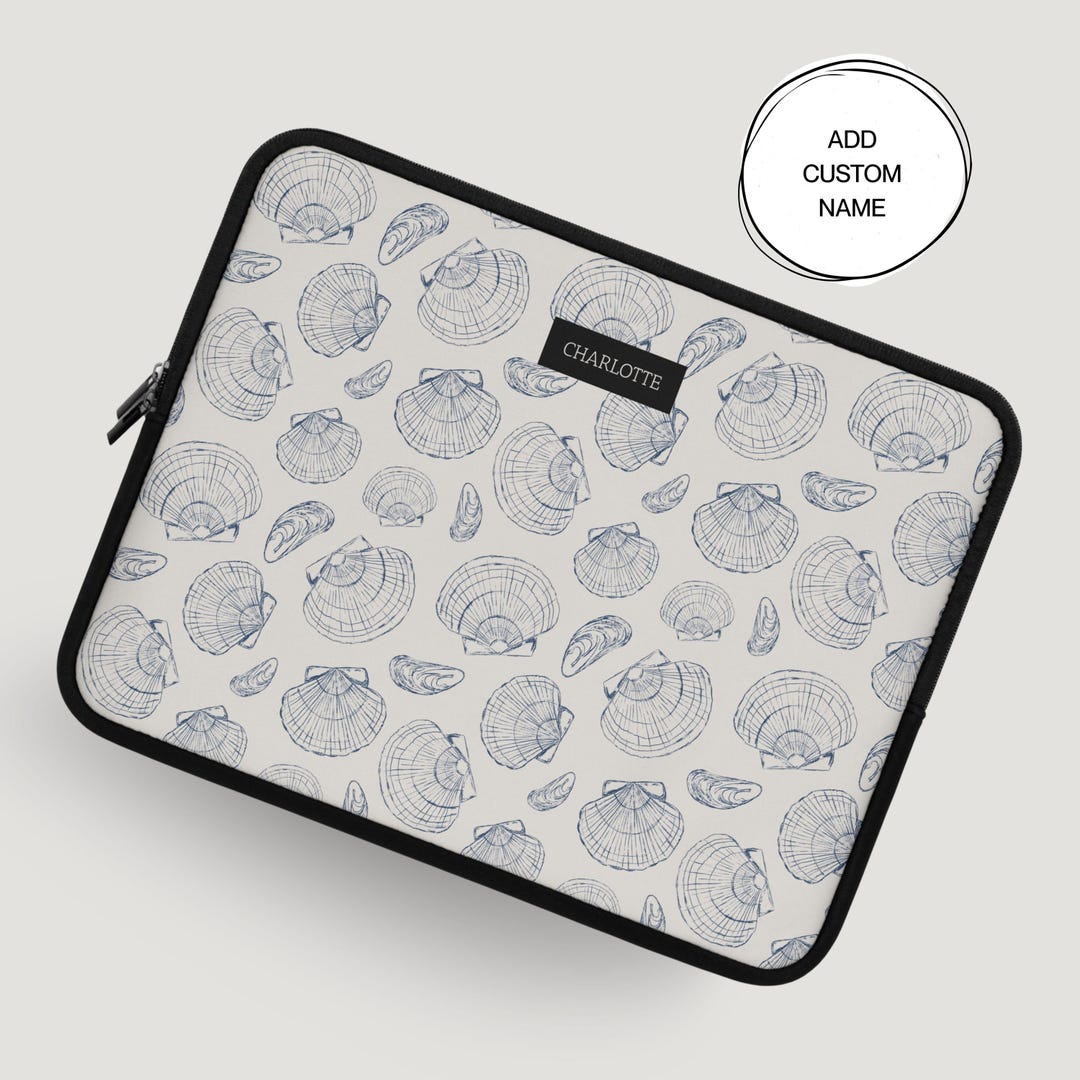 Shell Pattern Laptop Sleeve MacBook Case Cover for iPad Sleeve Design ...