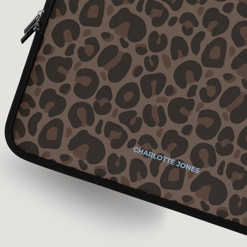 Stylish Leopard Print Laptop Sleeve MacBook Case Cover for iPad Sleeve ...