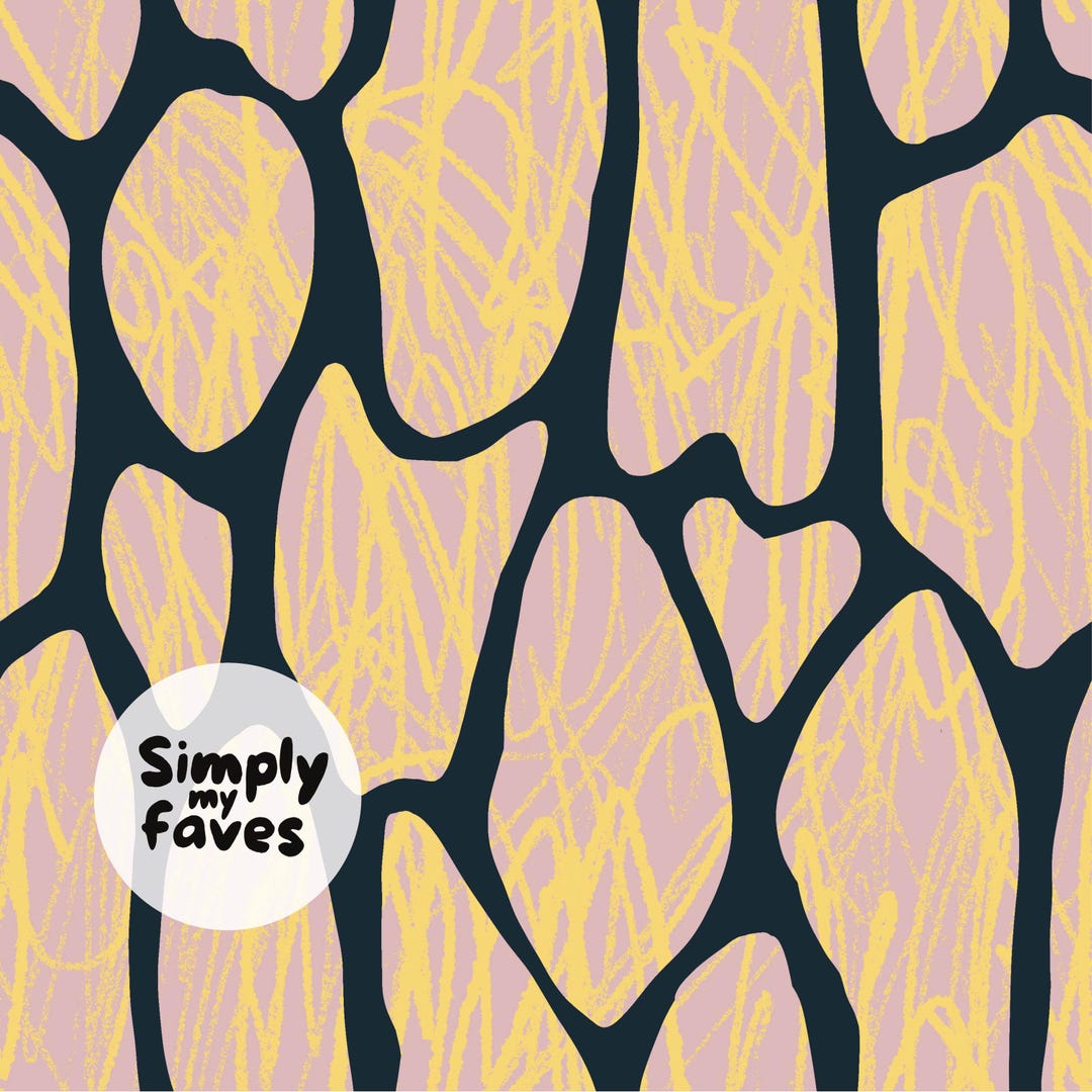 Colorful Abstract Shapes Digital Paper - Modern Trendy Seamless File ...