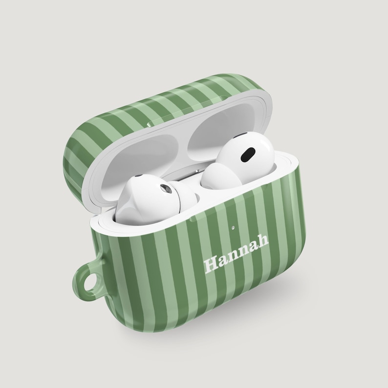 Striped Earpod Case Gen 2 Earbuds Case Customized Gift for Sister in ...