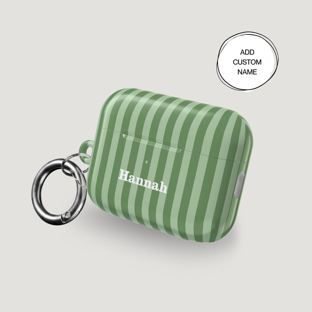 Striped Earpod Case Gen 2 Earbuds Case Customized Gift for Sister in ...