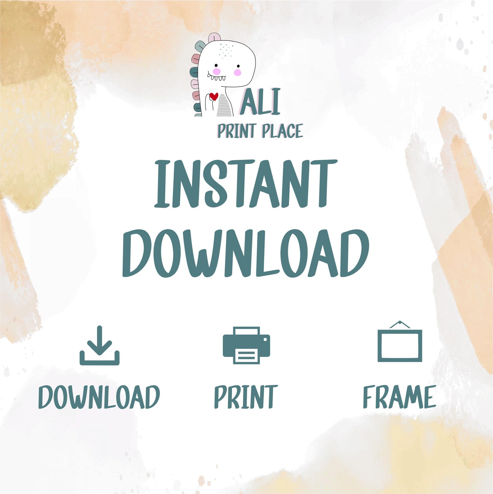 Animal Alphabet Flashcards: Montessori Educational Print (digital ...