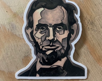 Abraham Lincoln Tags Round Gift Tags Set of 10 - Etsy