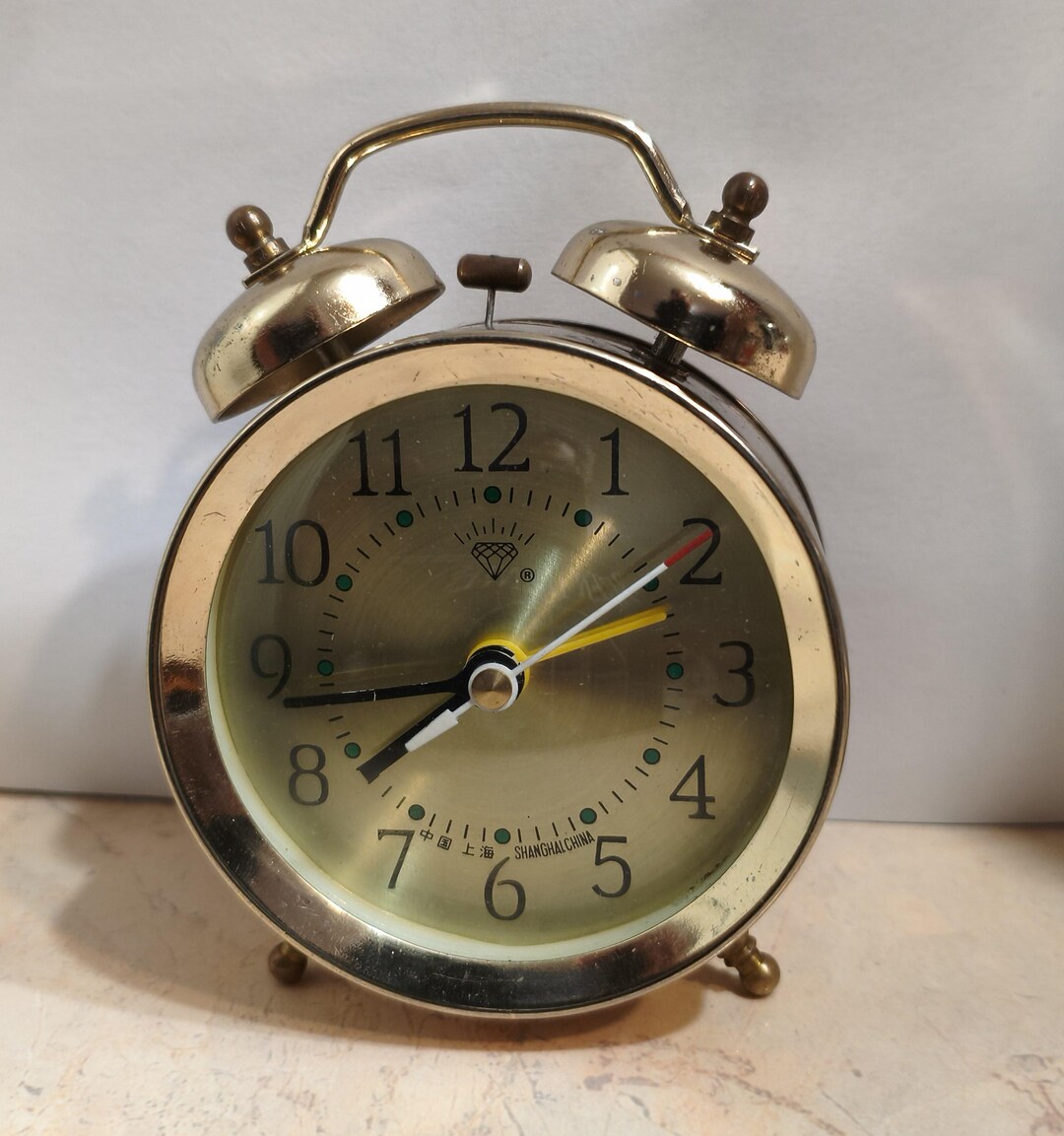 Vintage Diamond Shanghai Mechanical Alarm Clock - Working Condition - Etsy
