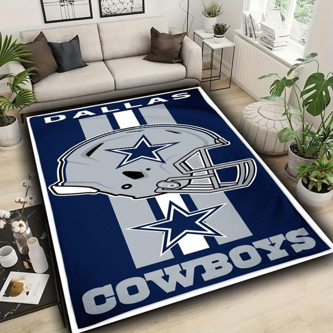 Dallas Cowboys, Dallas Cowboys Rug, American Football Rug, Teen Room ...