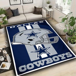 Dallas Cowboys, Dallas Cowboys Rug, American Football Rug, Teen Room ...