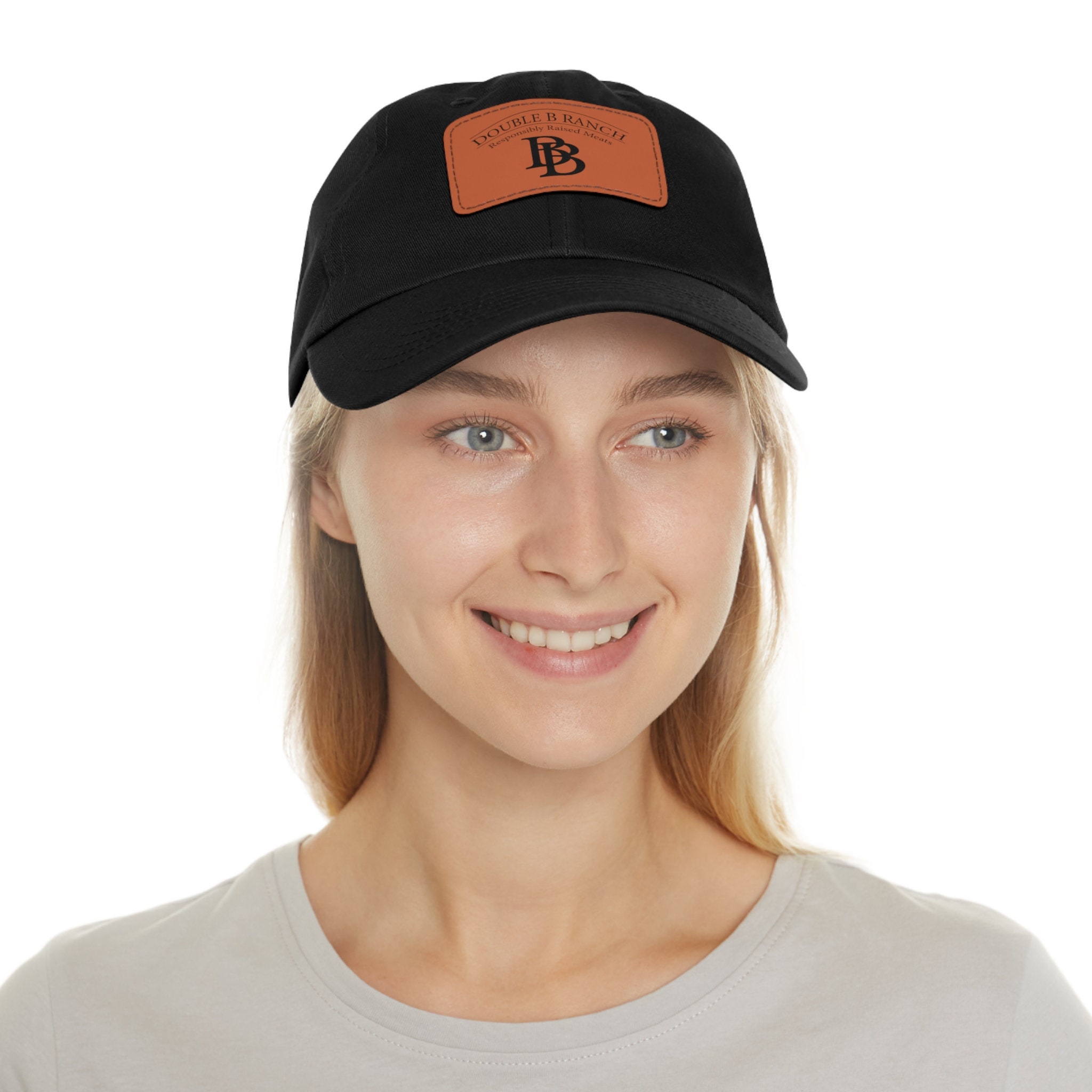 Steer Cap With Leather Patch - Etsy