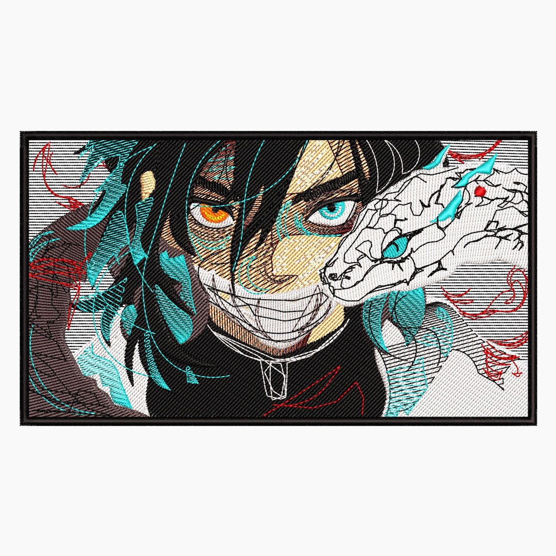 Demon Slayer, Machine Embroidery Files, Digital Embroidery Designs ...