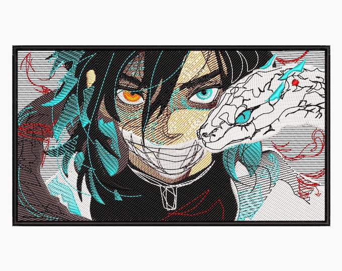 Demon Slayer, Machine Embroidery Files, Digital Embroidery Designs ...