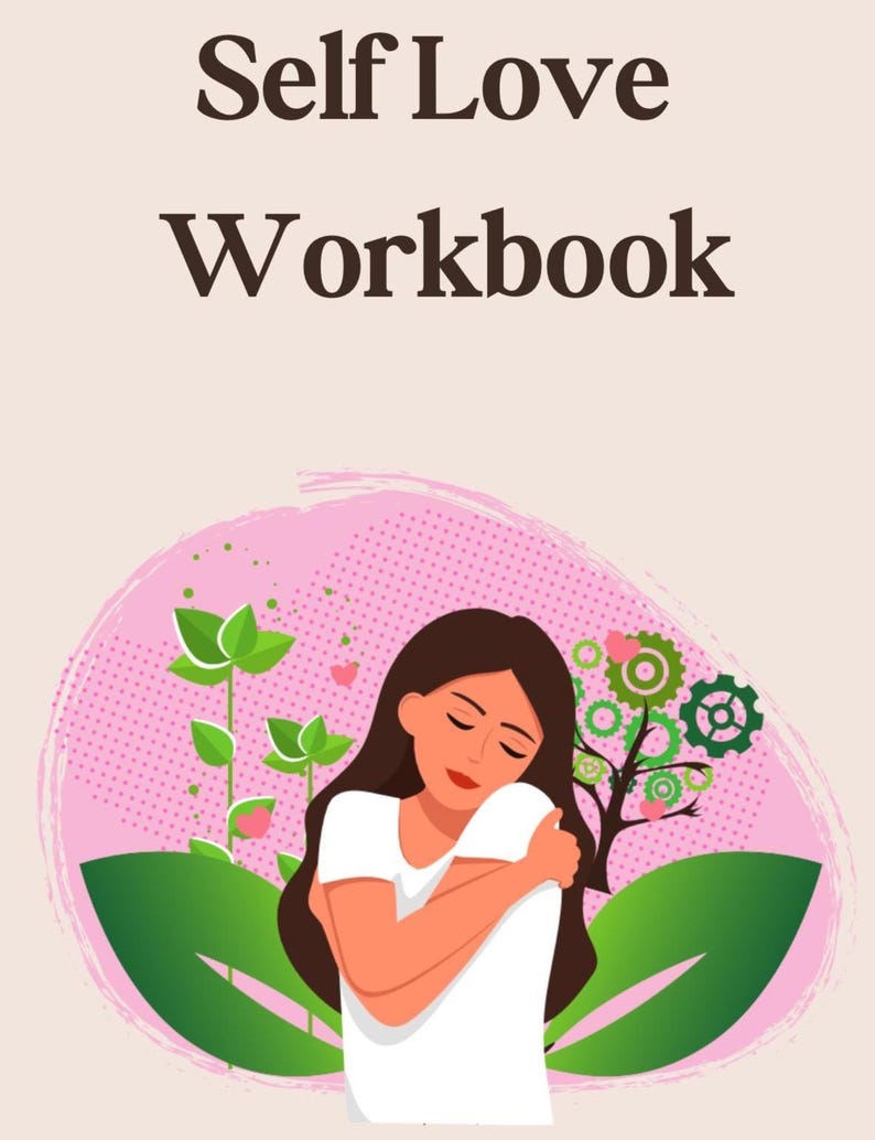 Self-love Workbook: Mindfulness & Affirmations (digital PDF) - Etsy