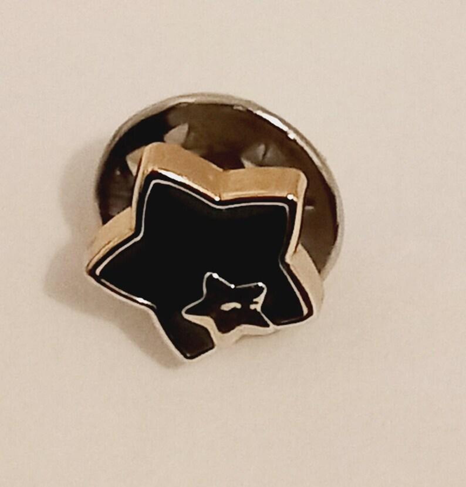 Star Black Modesty Pin, - Etsy