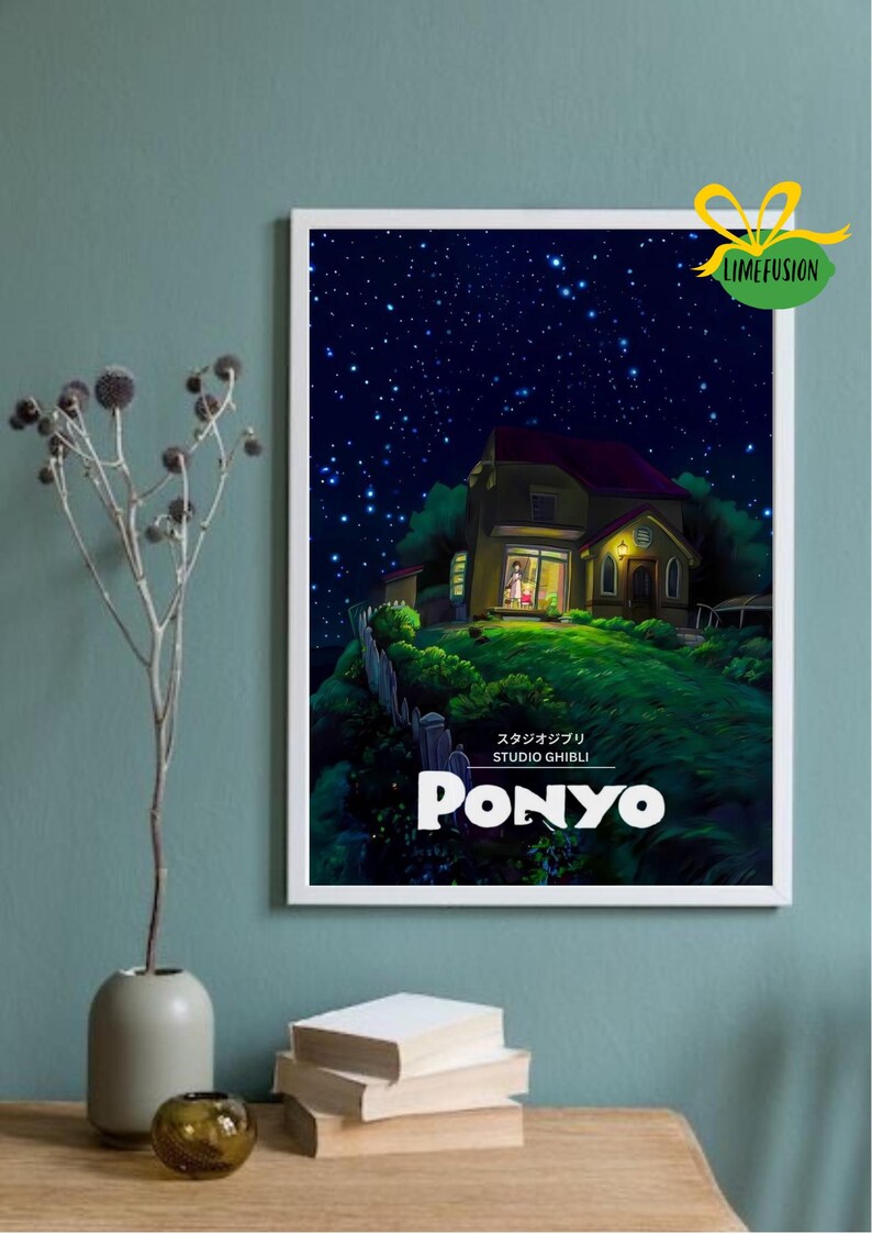 Ponyo House Wall Decor - Etsy